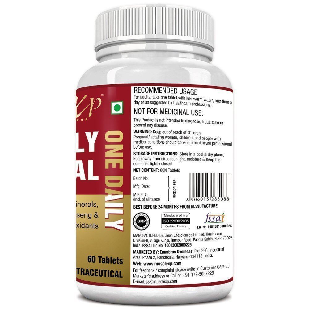 Alfa Store. Daily Vital One Daily Multivitamin, 60 Tablets