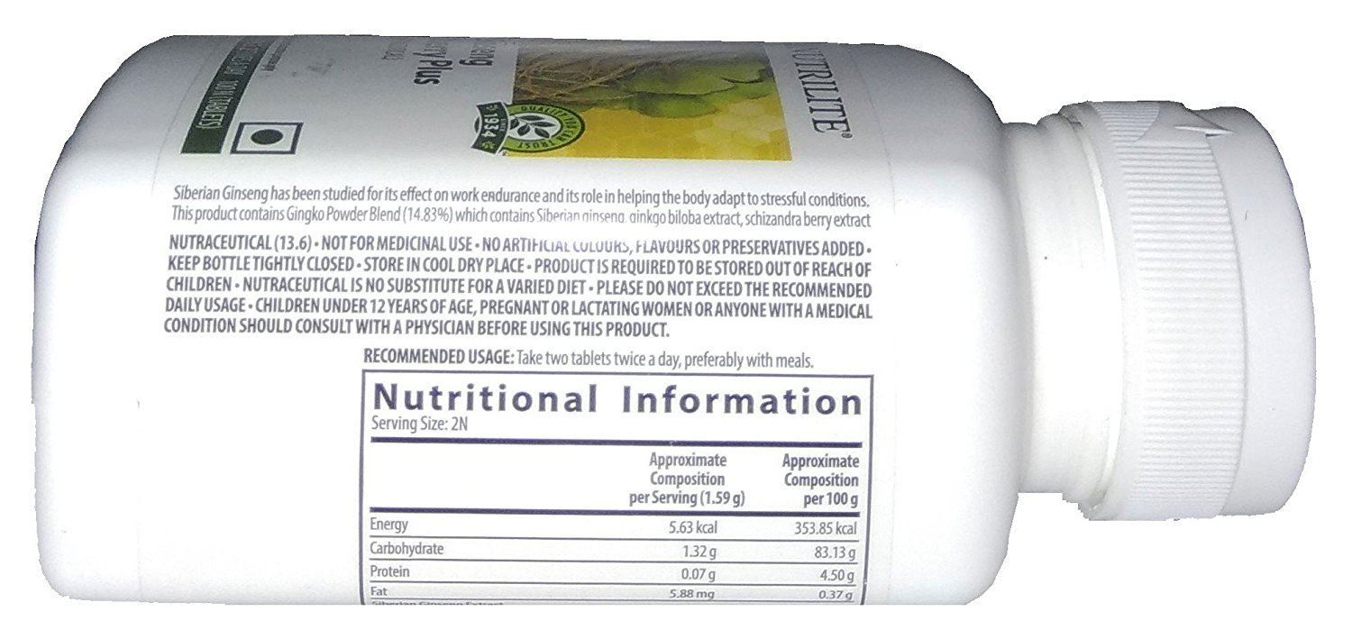 Alfa Store. Amway Nutrilite Ginseng Cherry Plus(100 N Tablets)