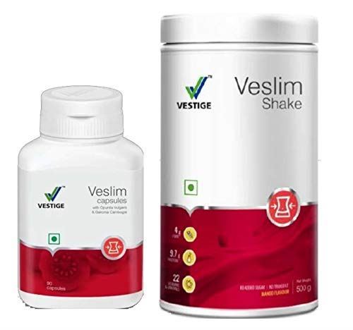 Alfa Store. Vestige Veslim Shake and Capsules