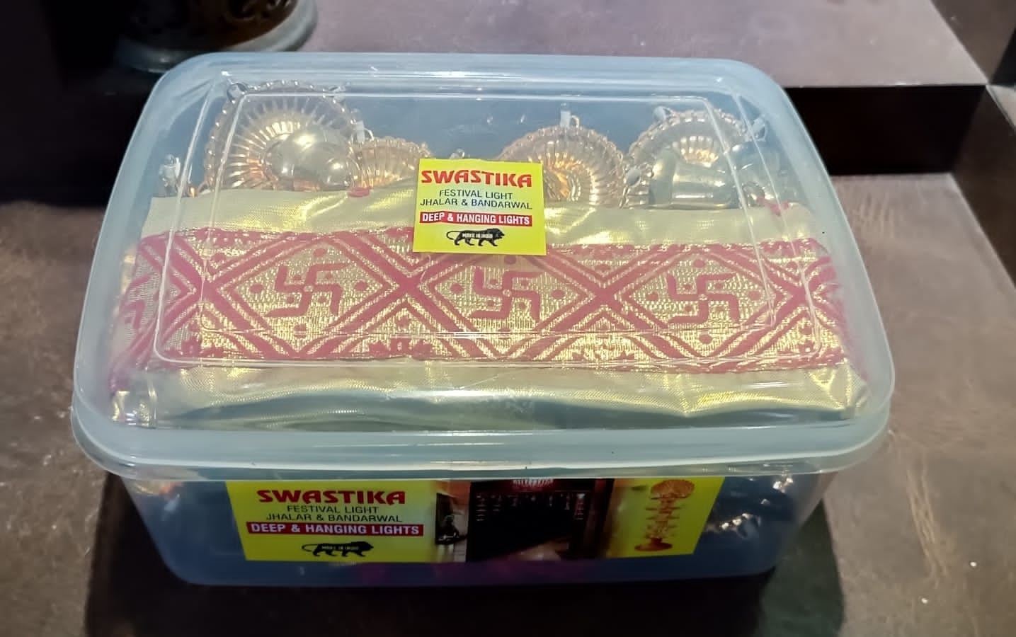 Alfa Store. 21 Electric Hanging Diya Toran